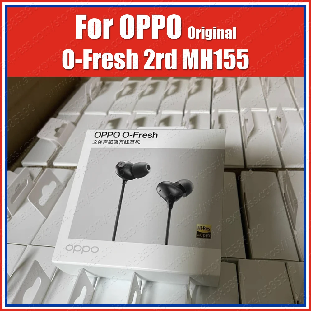 MH155-OPPO-Fresh-2rd-Original-Stereo-Wired-Earphone-Type-C-Headset ...