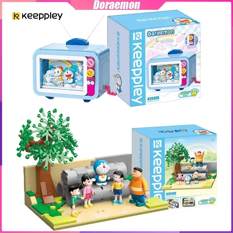 Keeppley-Doraemon-Building-Blocks-Cement-Pipe-Vacant-Land-Decoration ...