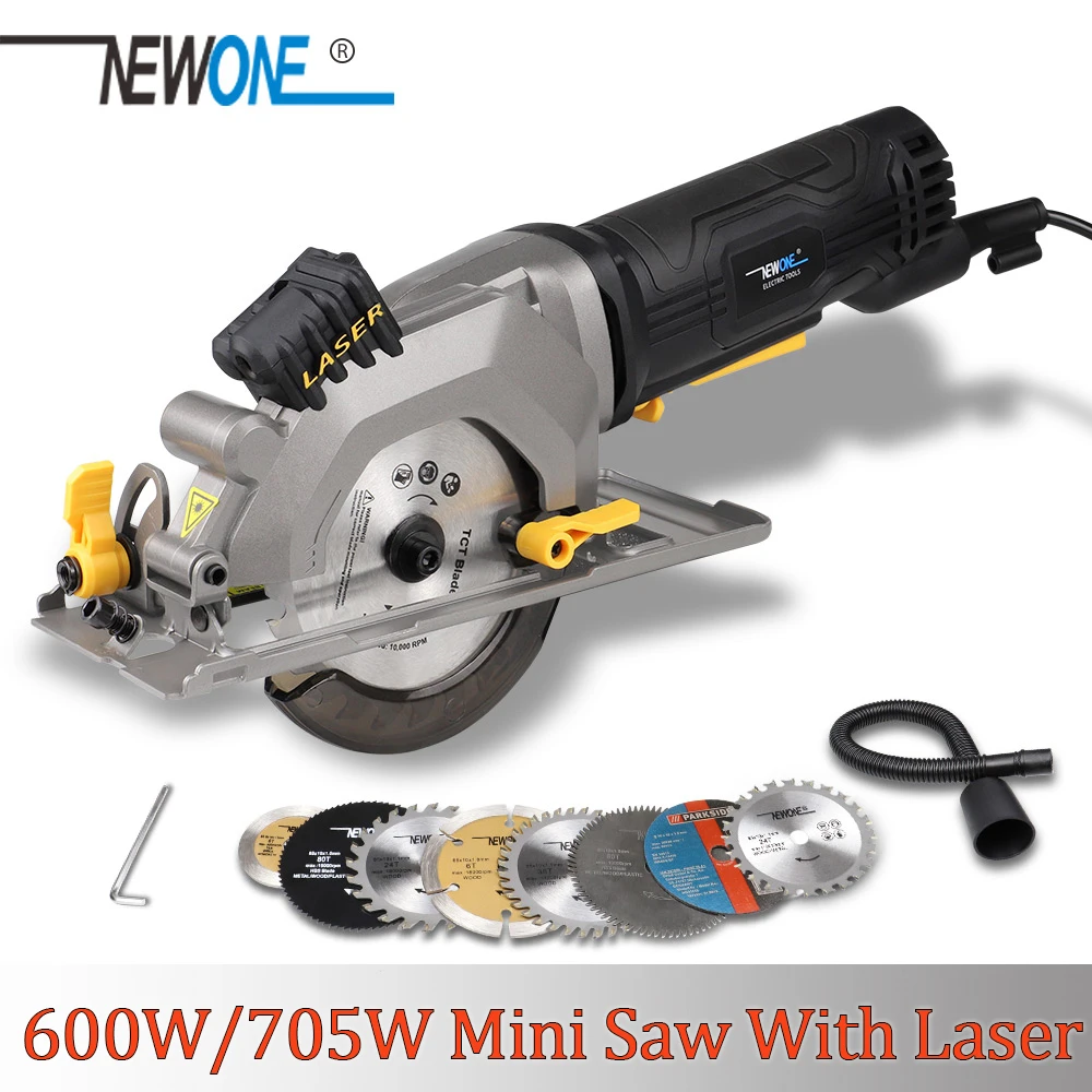 Newone Electric Mini Circular Saw With Laser For Cut Wood,pvc Tube ...