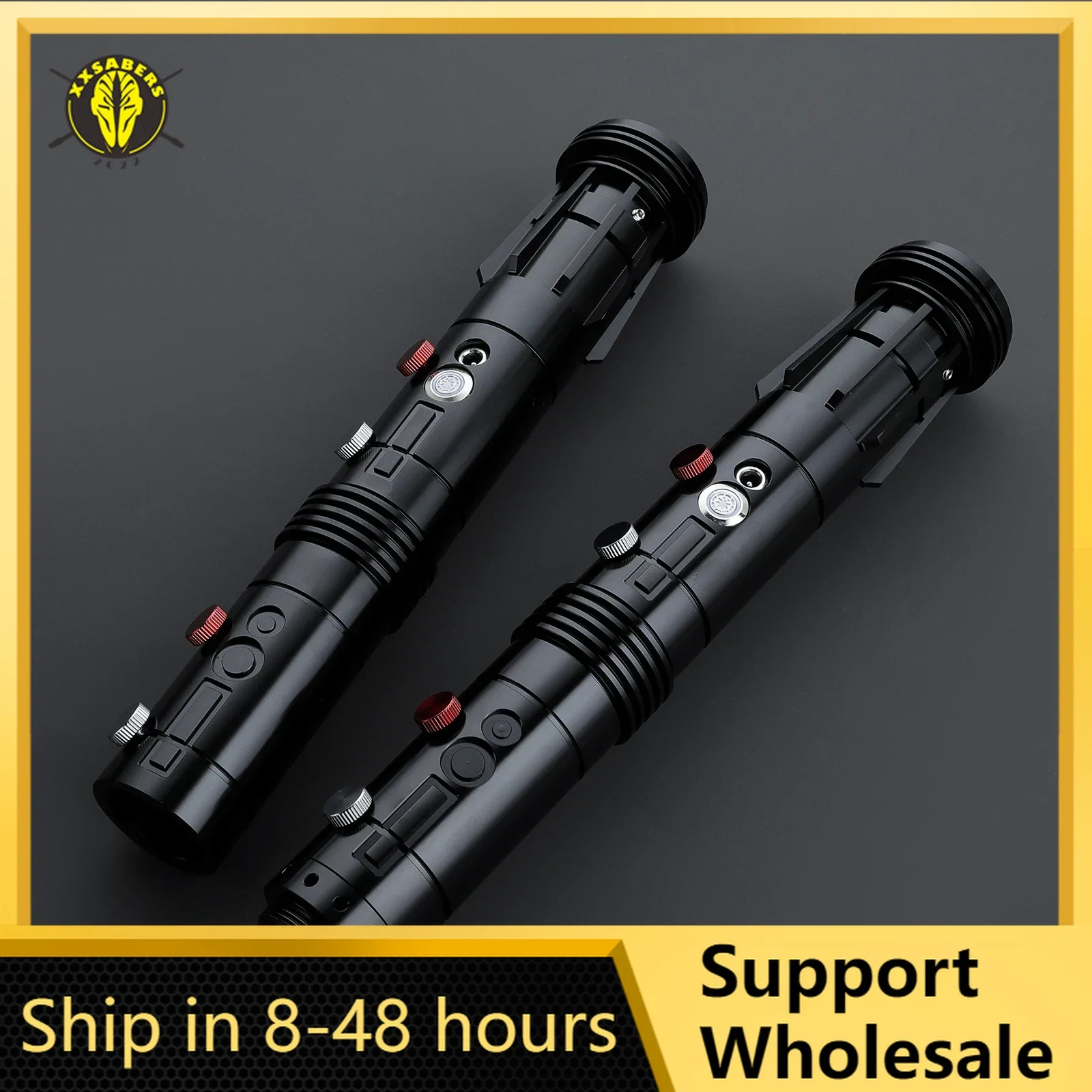 Lightsaber-Metal-Hilt-No-Electronics-Jedi-Laser-Sword-Fits-Neopixel-RGB ...