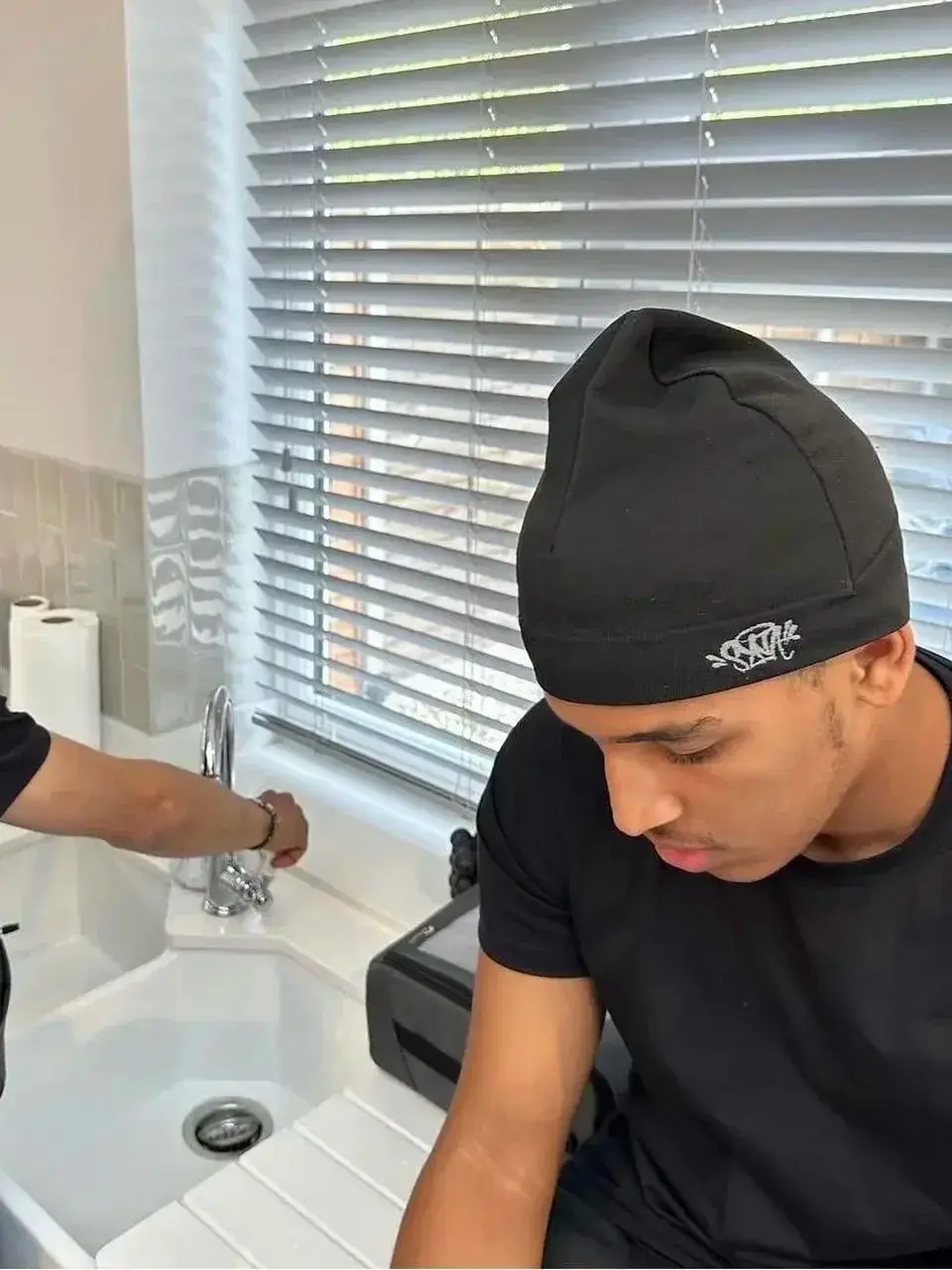 Syna-World-Skull-Beanie-para-hombre-y-mujer-gorro-de-punto-gorro-de ...