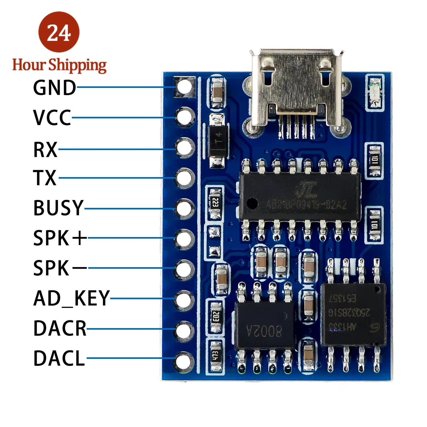 DFPlayer-MP3-Mini-Serial-USB-Control-de-grabaci-n-de-reconocimiento-de ...