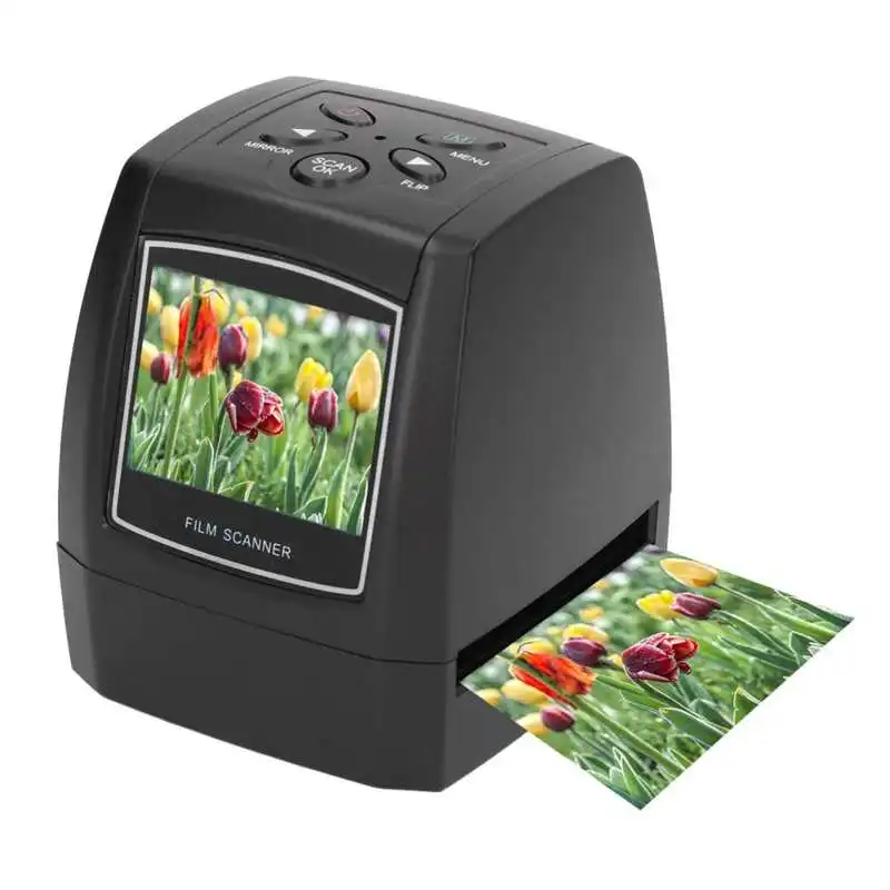 Camara instantanea 필름 슬라이드 스캐너 2.36 인치 컬러 스크린 USB MSDC 휴대용 디지털 이미지 뷰어 ...
