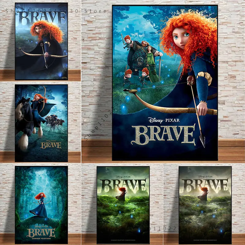 Brave Pixar Poster