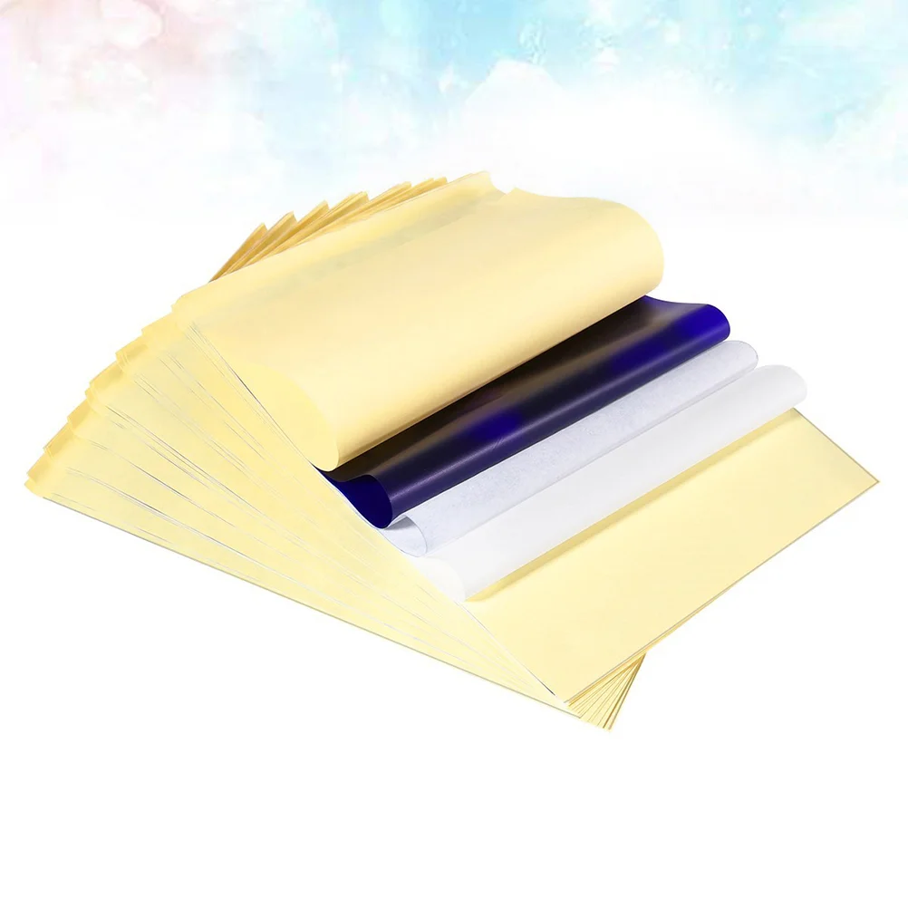 40-Pcs-A4-Transfer-Paper-Supplies-Heat-Transfer-Paper-Tracing-Paper ...