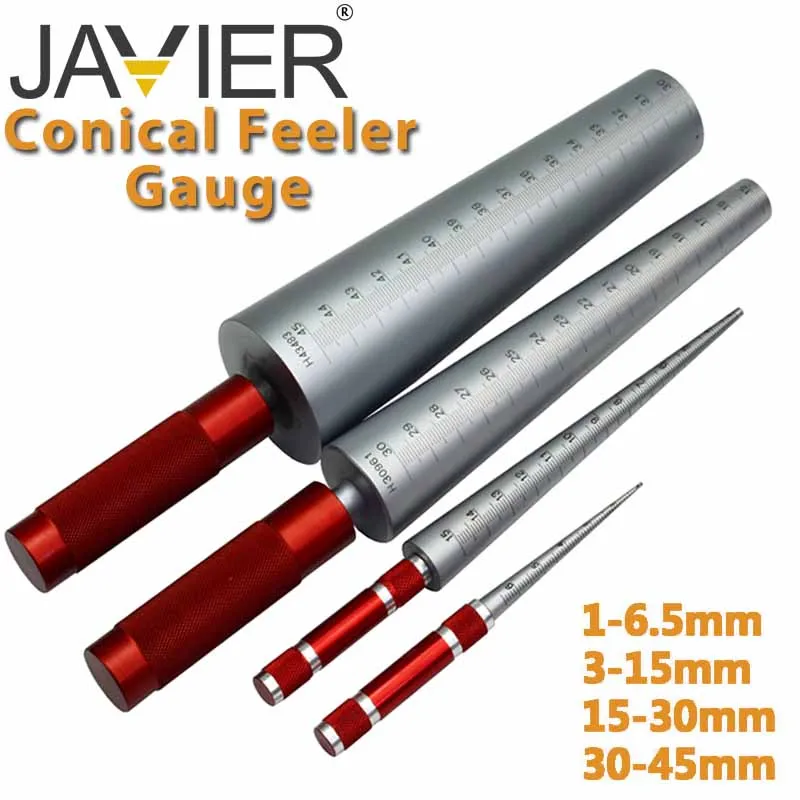 1-60mm-Conical-feeler-gauge-taper-cone-cylinder-gauge-for-measuring-hole-size-diameter-Wedge ...
