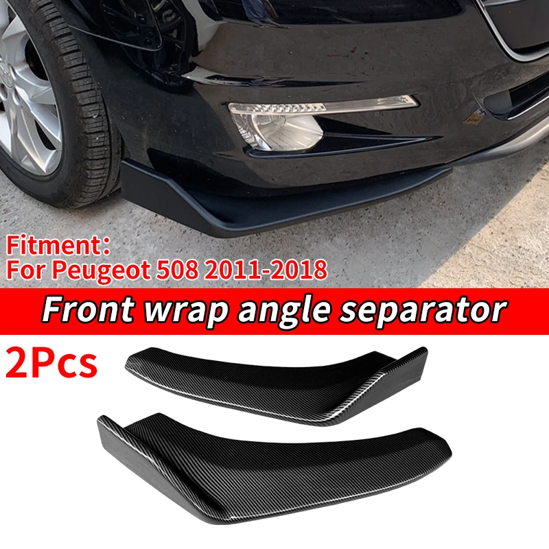 High-Quality-Car-Front-Wrap-Angle-Splitters-Bumper-Trunk-Lip-Splitter ...
