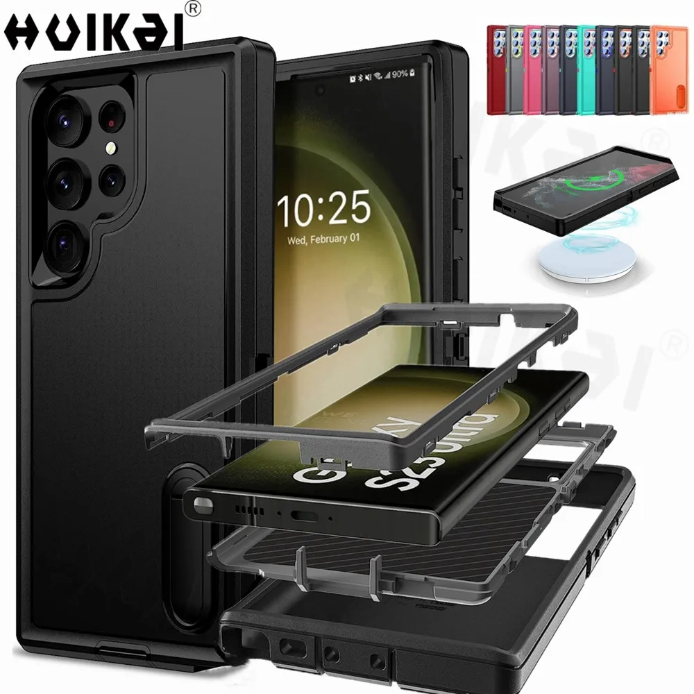 Shockproof-Heavy-Duty-Rugged-Protective-Kickstand-capa-de-corpo-inteiro ...