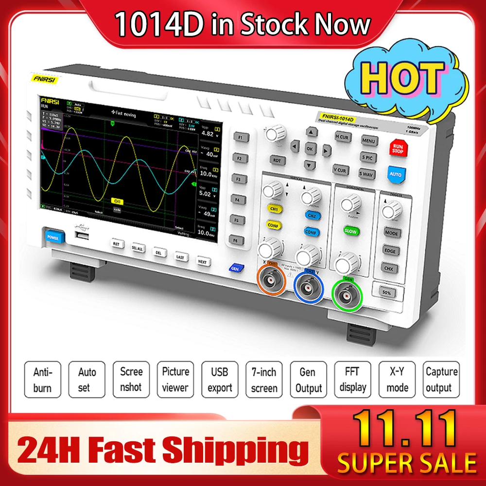 FNIRSI-1014D-Portable-Digital-Oscilloscope-Osciloscopio-Digital ...