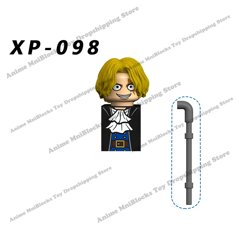 XP036 KT1008 KT1013 Anime One Piece Buliding Blocks Bricks Mini Action ...