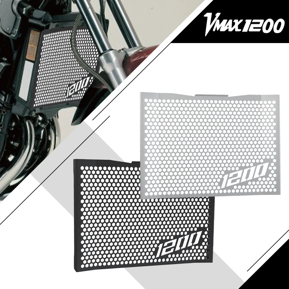 VMAX-1200-Motorcycle-Accessories-Radiator-Grille-Guard-Protector-Cover ...