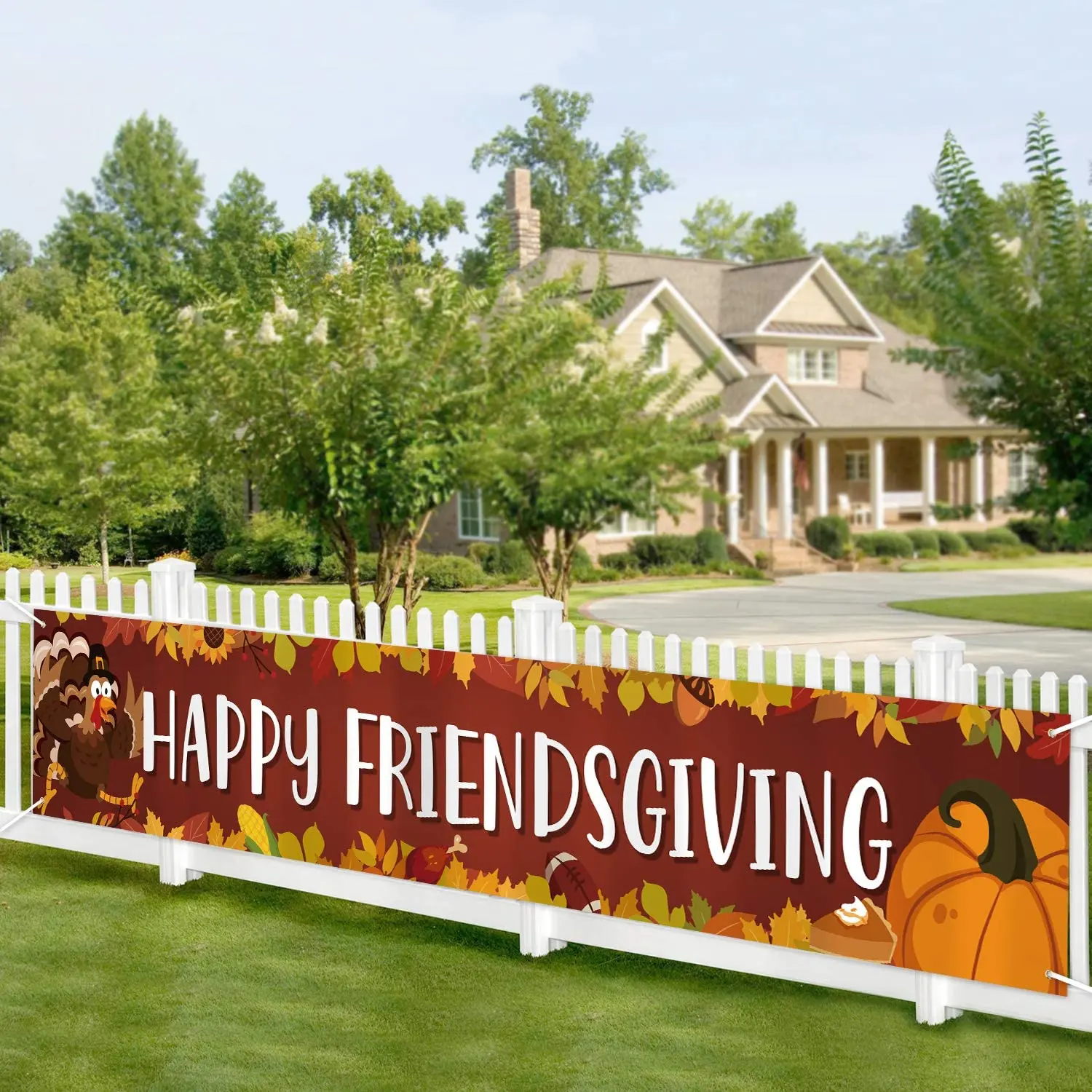 Happy-Friendsgiving-Banner-Thanksgiving-Fall-Themed-Sign-Friends ...