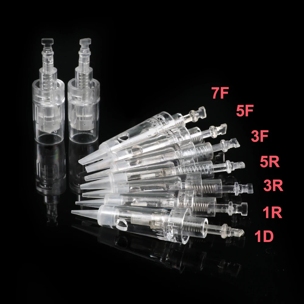 Cartucho de aguja de maquillaje permanente 1D, 1RL, 3RL, 5RL, 3F, 5F ...