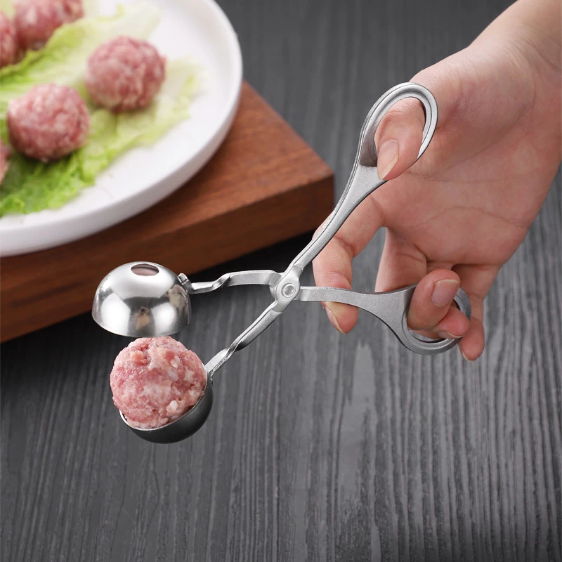 Meatball Maker Tool Clip Non Stick Stuffed Meat Ball Spoon Shaper ...