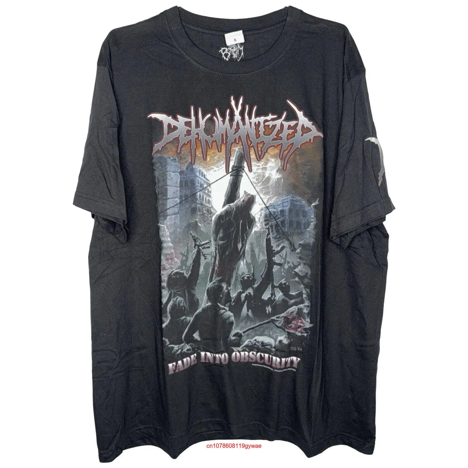 Dehumanized-Brutal-Mind-T-Shirt-Size-XL-Waking-the-Cadaver-Internal-Bleeding-long-or-short ...