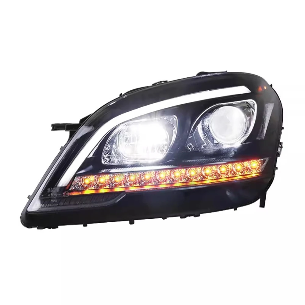 Car-Headlight-assembly-For-09-12-Mercedes-Benz-W164-ML350-500-DRL ...