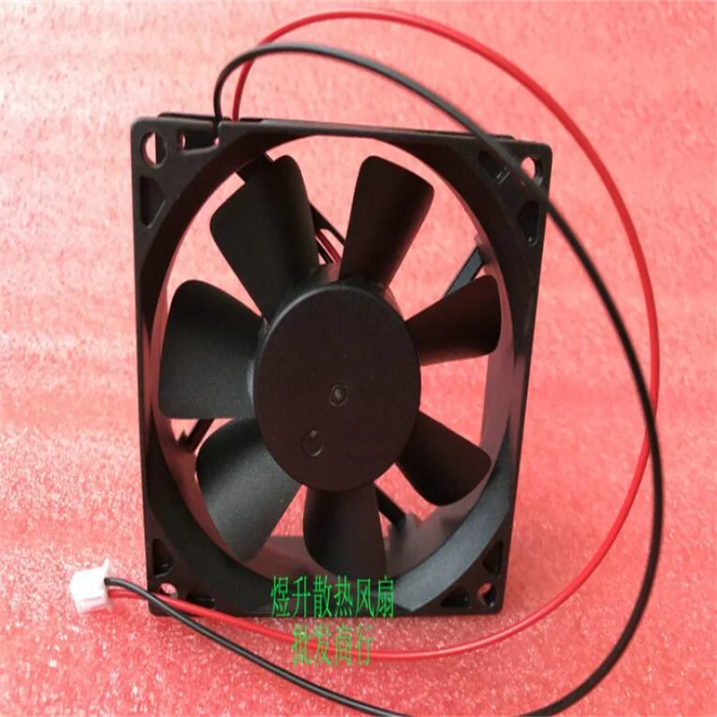 Original ADDA 8025 AD0812HS-A70GL 12V 0.25A 80 * 80 * 25 mm 2-wire chassis cooling fan - Uranful.com