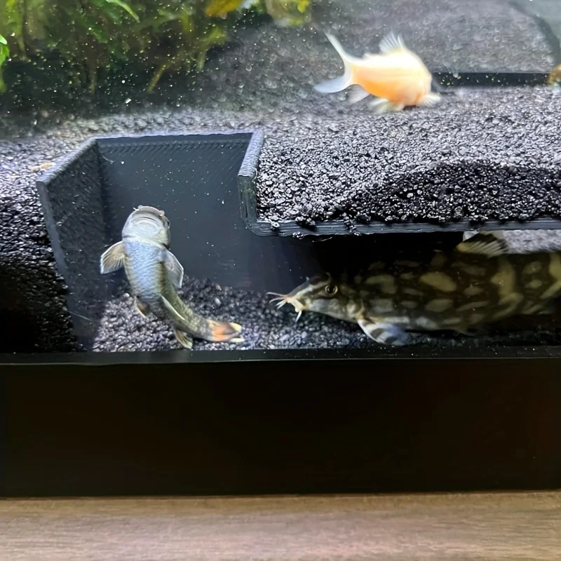 Aquarium corner tunnel/with observation hidden window - AliExpress 15