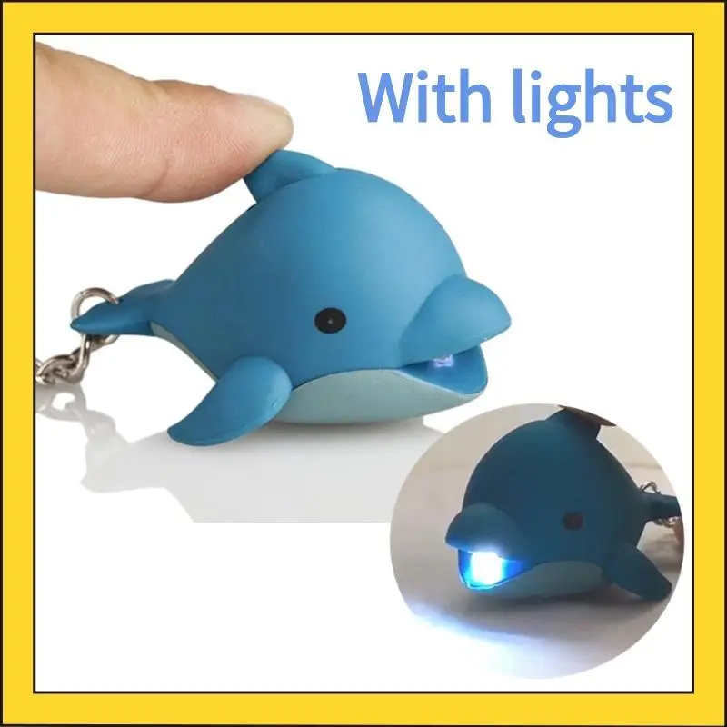 Cartoon-Cute-Animals-Keychains-With-LED-Lights-Mini-Flashlight-Fun-Toys ...