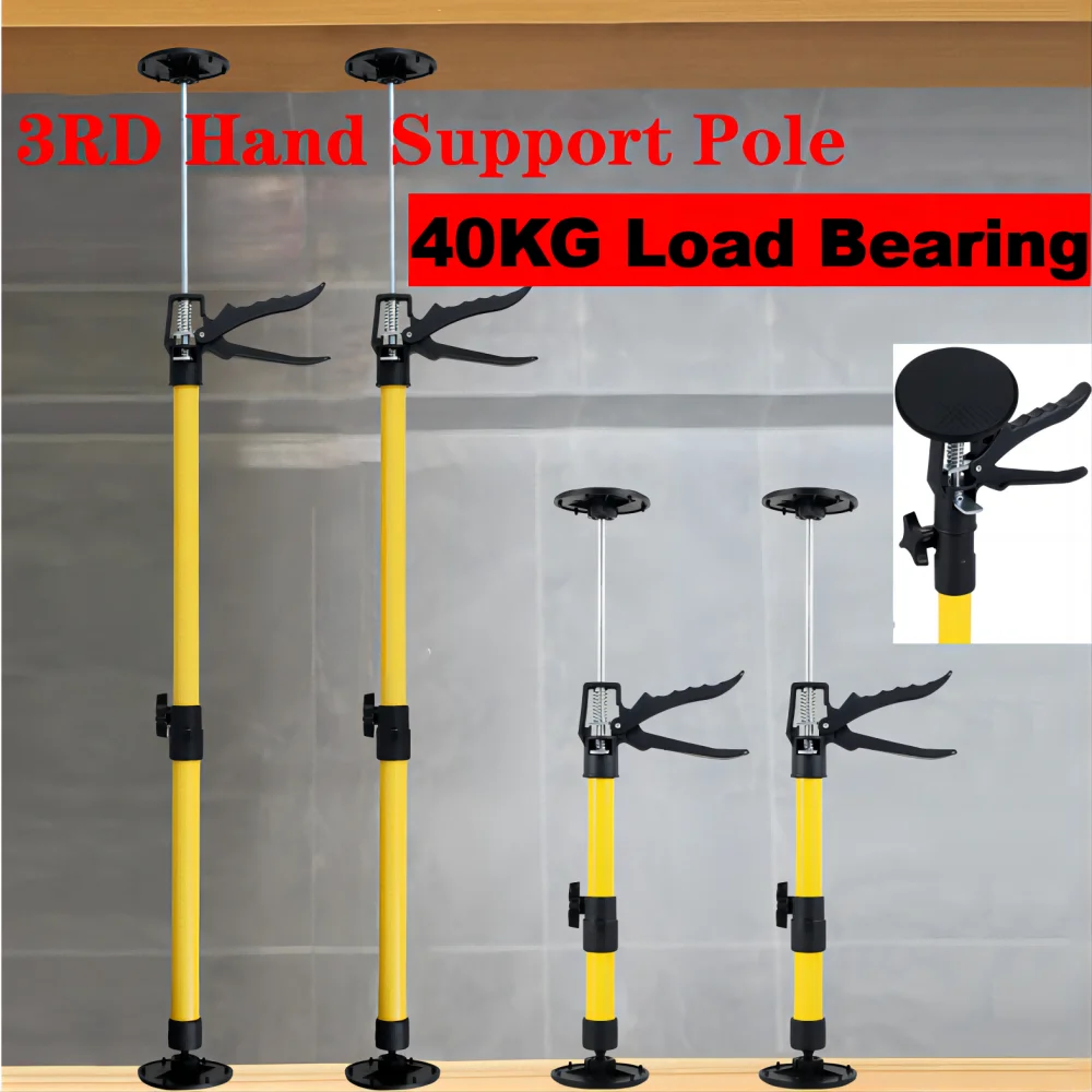 2PCS-Adjustable-Jack-Support-Pole-Cabinet-Steel-Telescopic-Quick ...