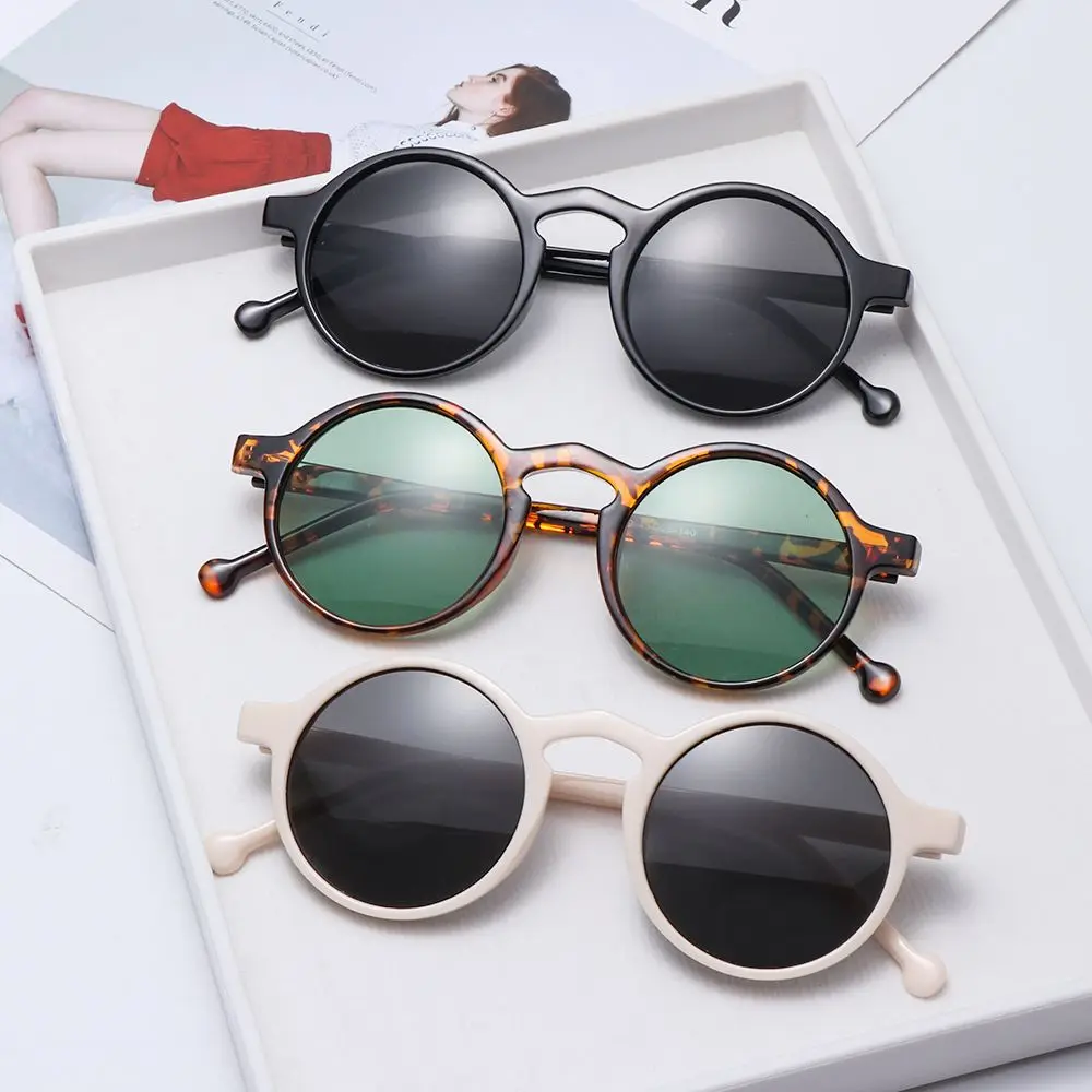 Retro Round Sunglasses Women Brand Designer Vintage Small Frame Sun ...