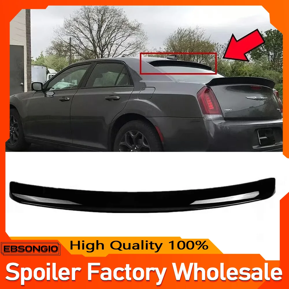 For Chrysler 300 300c Rear Window Spoiler Lip Car Rear Roof Spoiler ...