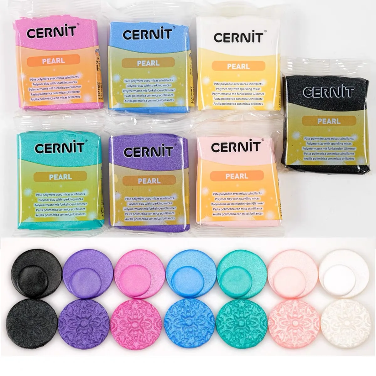 Cernit-Pearl-Polymer-Clay-Professional-Oven-Baking-Clay-Mud-From ...