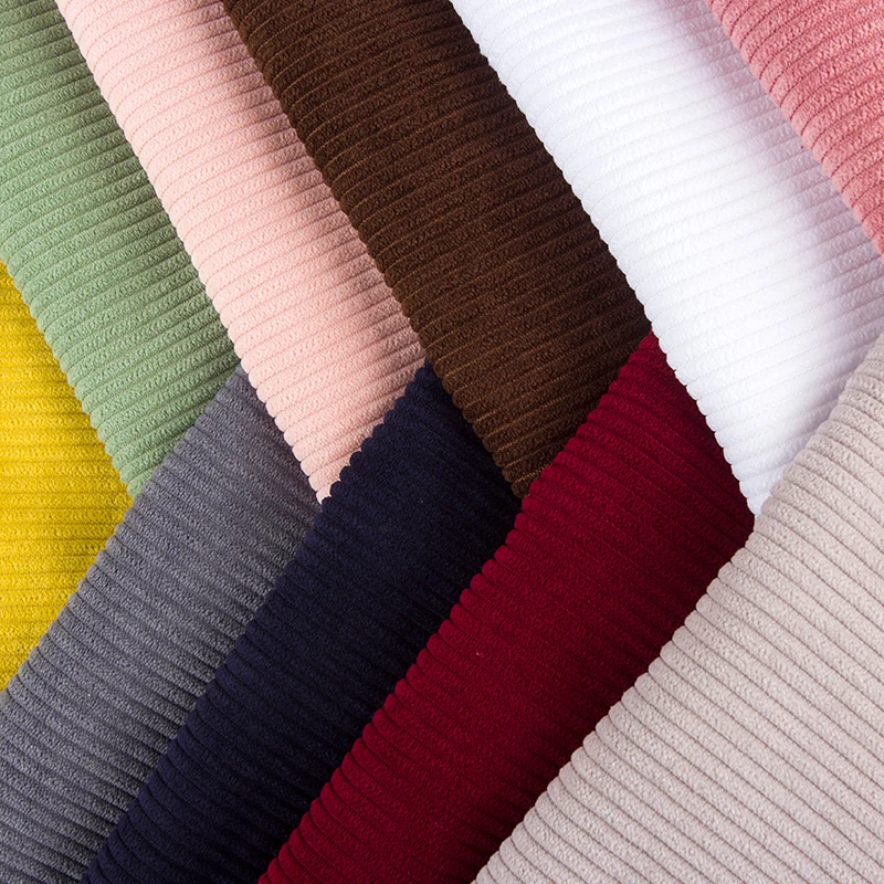 Thickening-Solid-Color-Nylon-Polyester-Coarse-Striped-Corduroy-Fabric ...