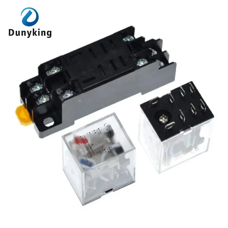 Jqx-13f Hh62p High Power Relay Coil General Dpdt Micro Mini Electromagnetic Relay Switch With ...