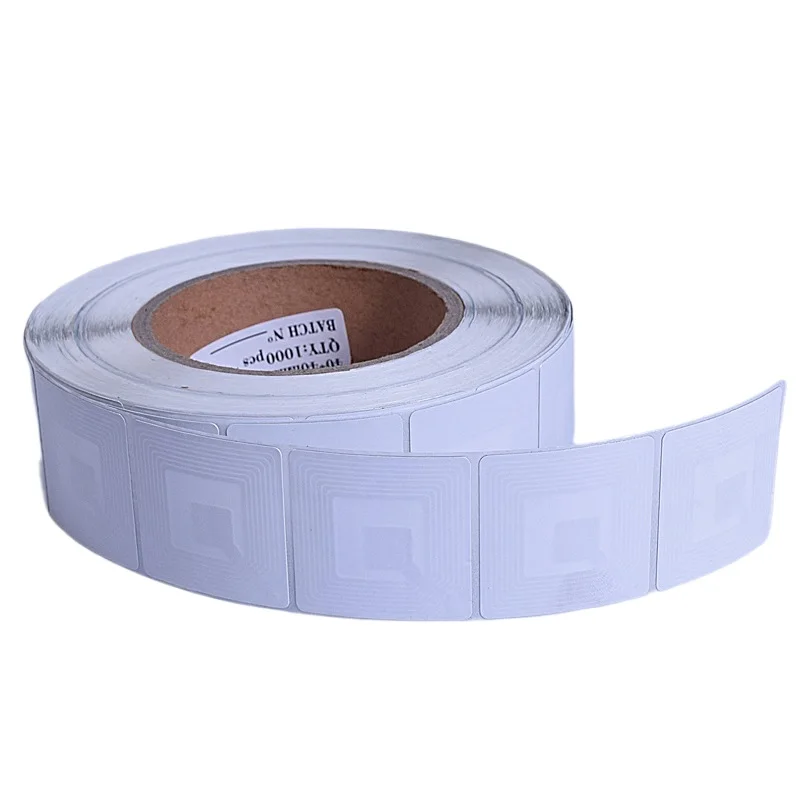 Eas Blank Blank Anti Theft Label Sticker Soft Label Rf 8.2mhz 4x4mm ...