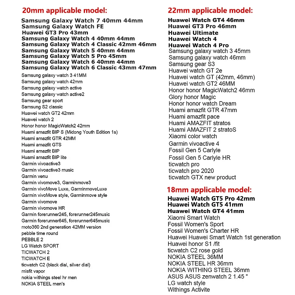 Магнитный силиконовый ремешок для Huawei GT5 Pro, Samsung Galaxy ...