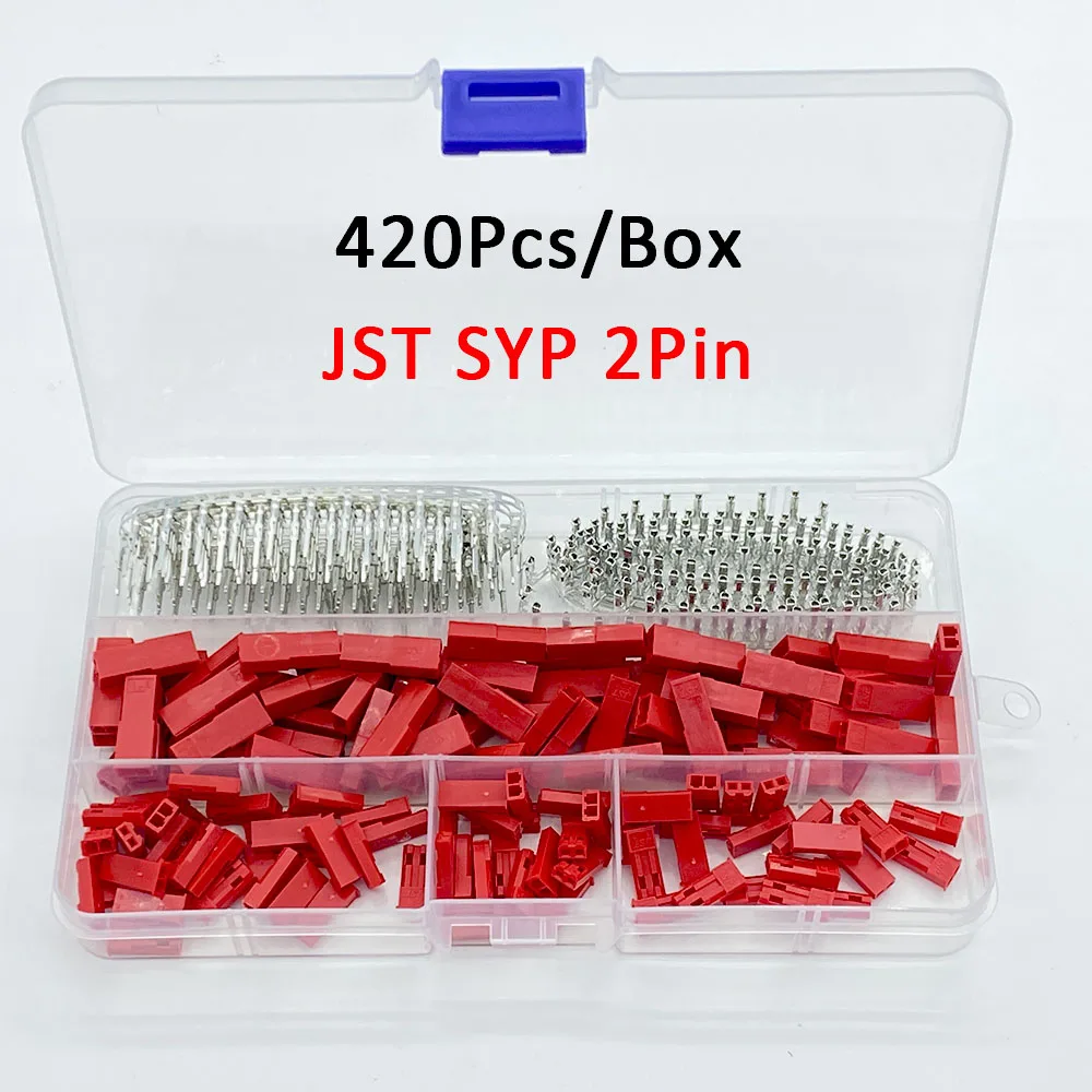JST-SYP-Kit-Conector-El-trico-para-Bateria-Lipo-RC-2Pin-Feminino-e ...
