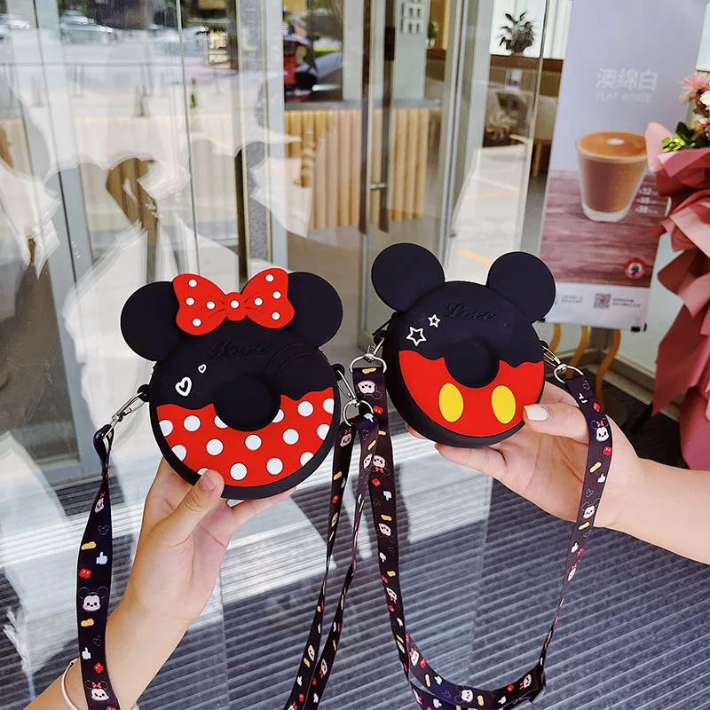 Cute Fidget Disney Minnie Handbag Bags Cartoon Mini Kawaii Coin Purse ...