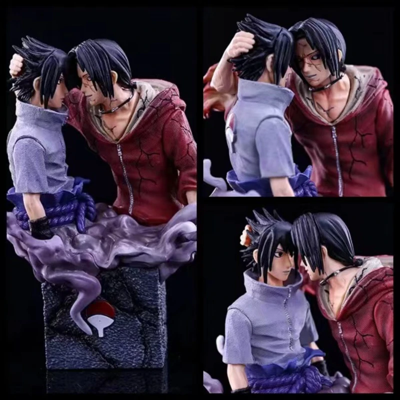 Anime-Naruto-Busts-Action-Figure-Est-tua-Estatueta-Uchiha-Sasuke-Itachi ...
