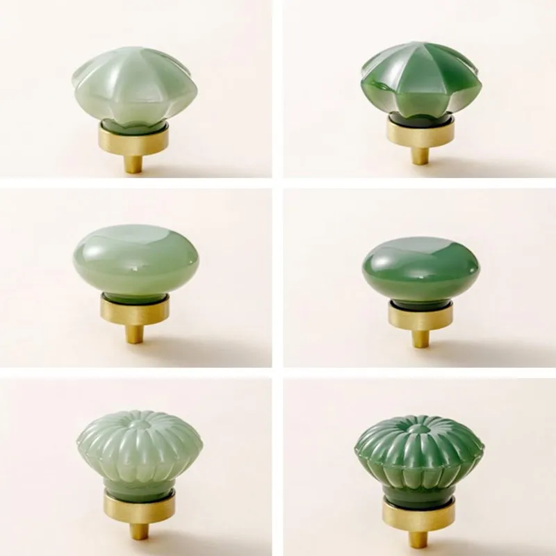 Brass-Crystal-Furniture-Handle-Door-Knobs-Luxury-Round-Jade-Cabinet ...