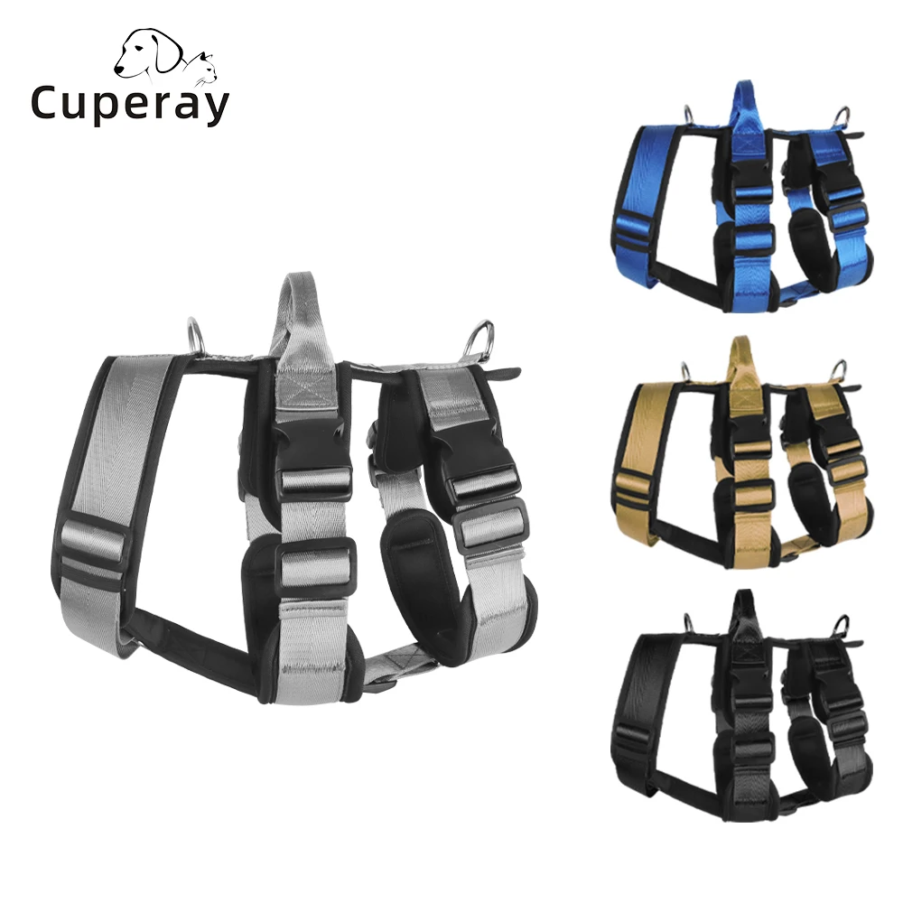 Dog-Harness-Adjustable-Double-D-Ring-Anti-breakaway-Pet-Harness ...