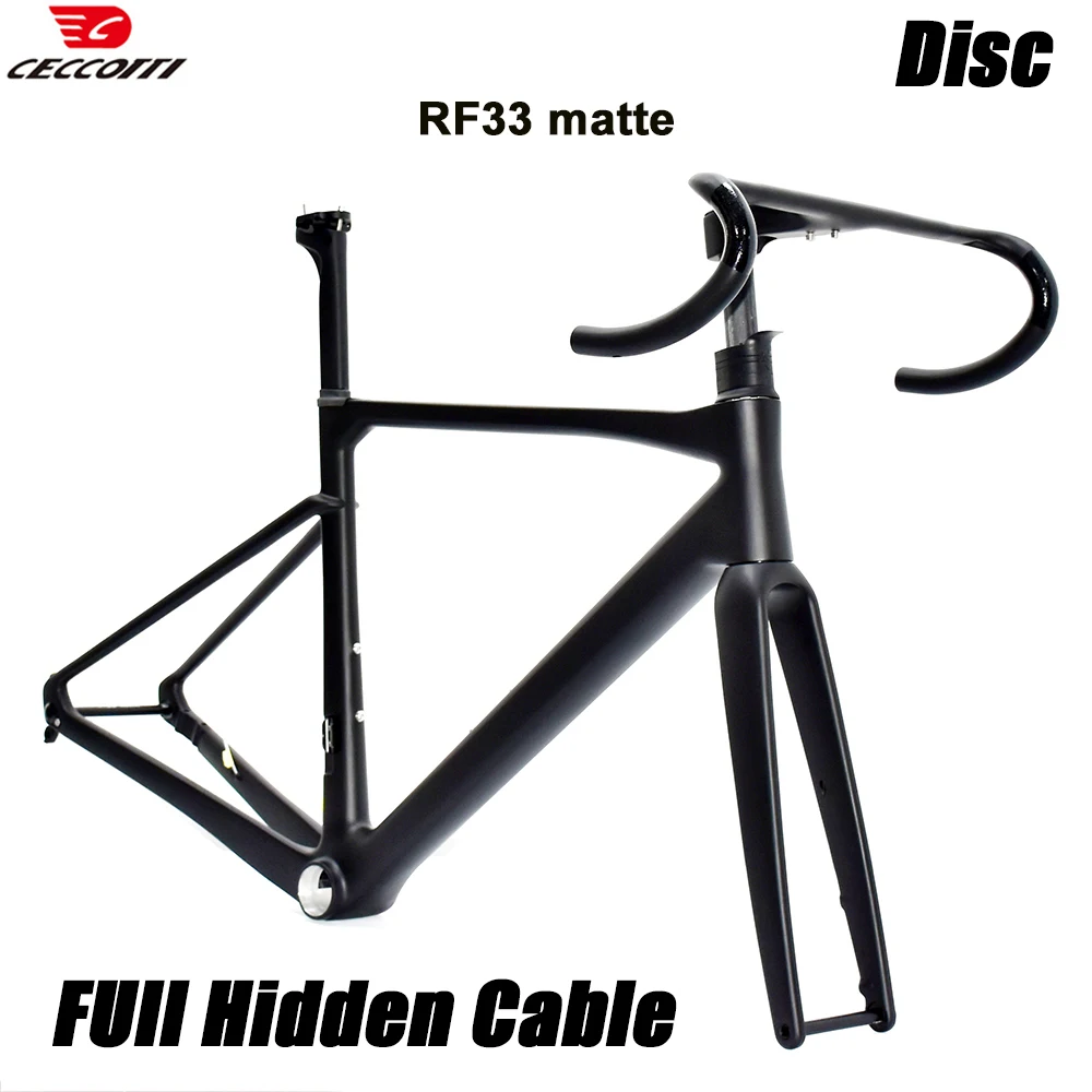 CECCOTTI RF33 T1000 Full Carbon Road bike Frame Disc Brake Max 700*32C ...
