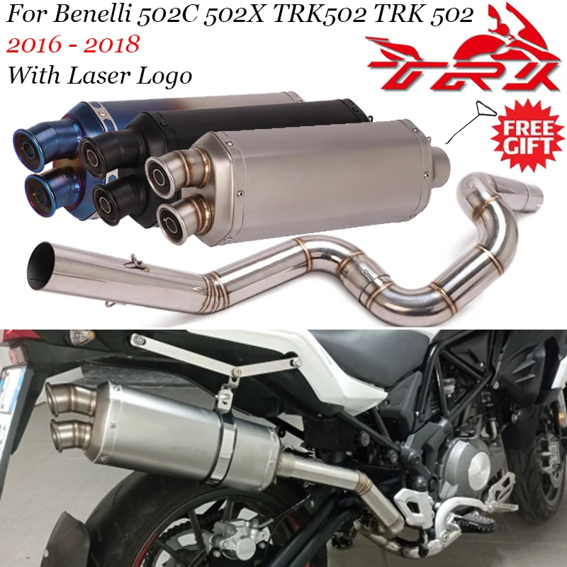 Slip On For Benelli 502x trk502 trk 502 2016 2017 2018 Motorcycle ...