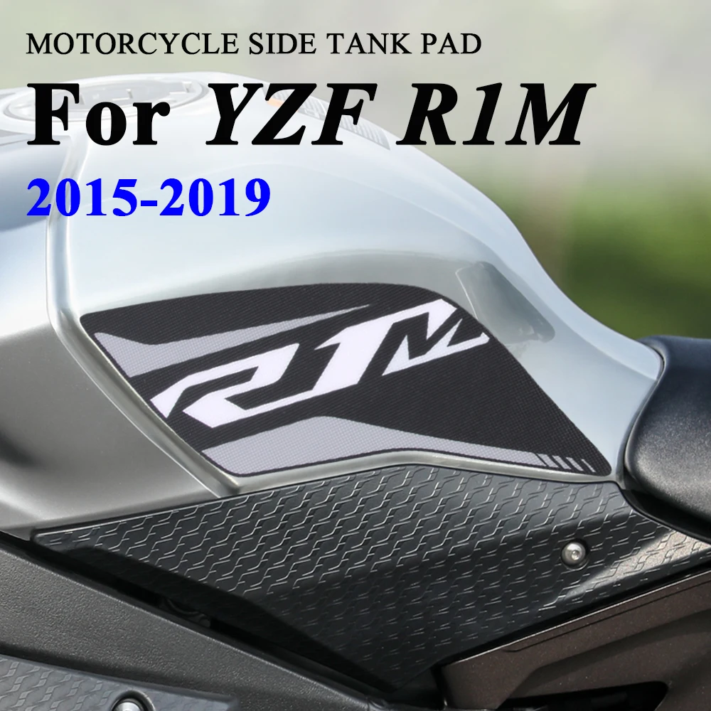 Anti-slip-Motorcycle-Side-Tank-Pad-Protection-For-YZF-R1M-2016-2017 ...
