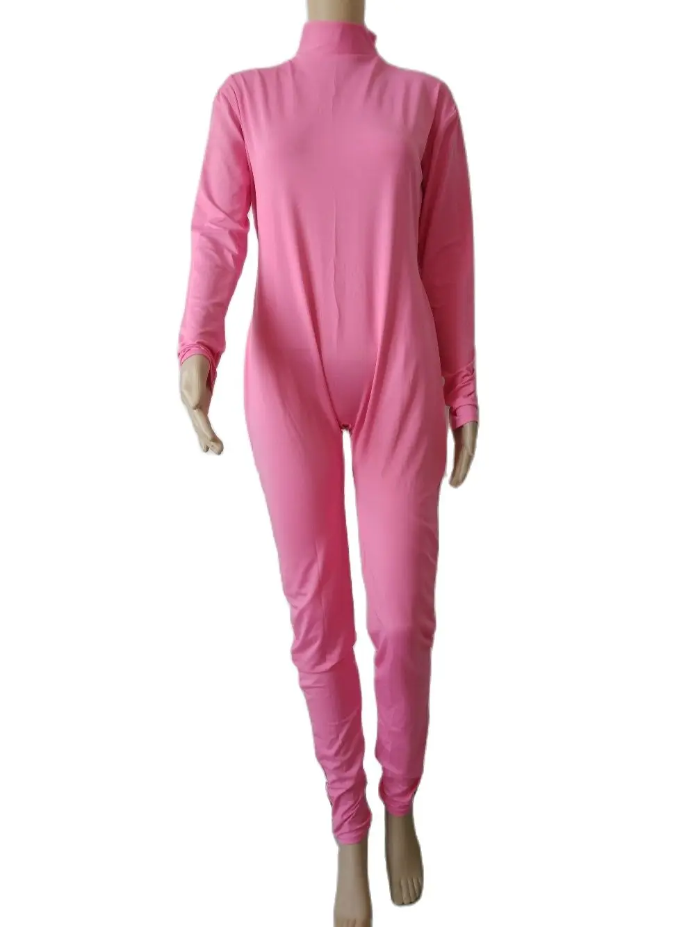 Special price! pink color Sexy Unitard Spandex women Unitard Catsuit No ...