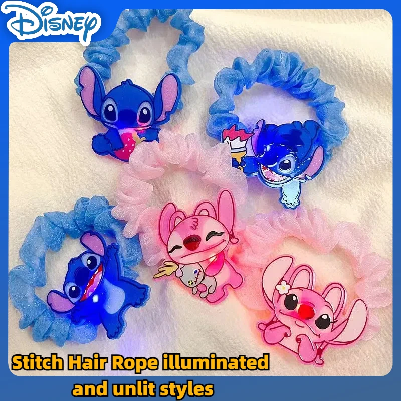 Kawaii-Lilo-And-Stitch-Hair-Rope-For-Women-Disney-Stitch-Acrylic ...