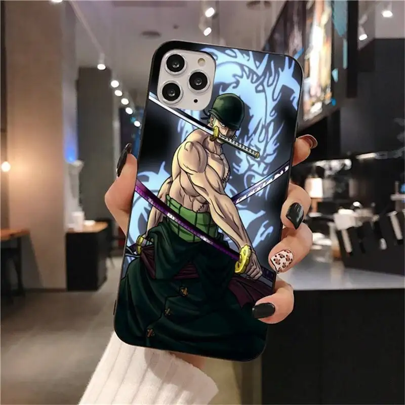 Roronoa Zoro Phone Case For iphone 14 13 12 11 Pro Mini XS Max 8 7 Plus X SE 2020 XR cover | One ...