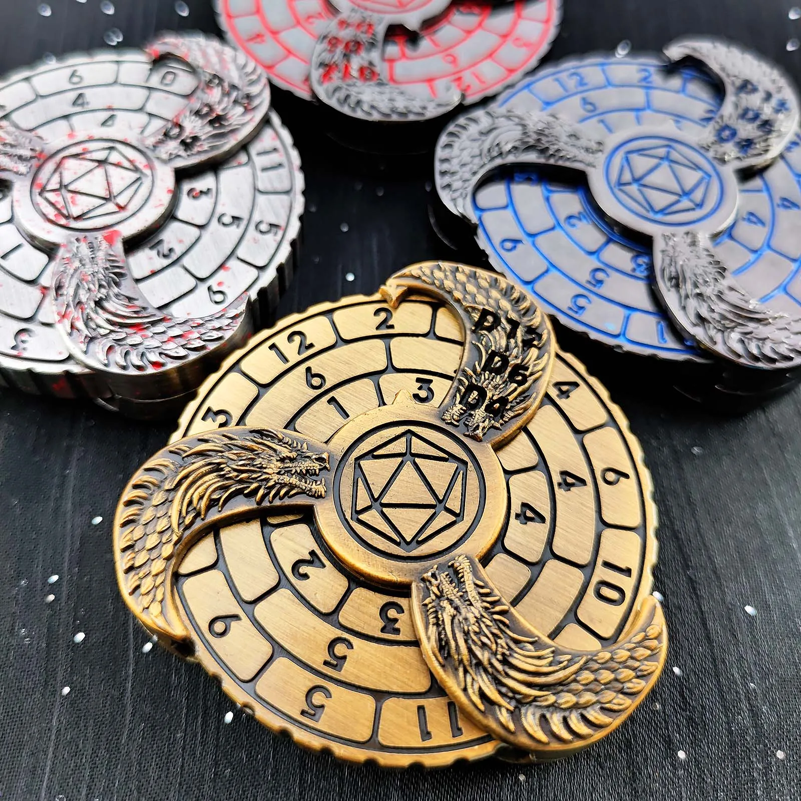 MINI-PLANET-Metal-Fingertip-Gyroscope-Rotating-Dice-Unique-New-Design ...