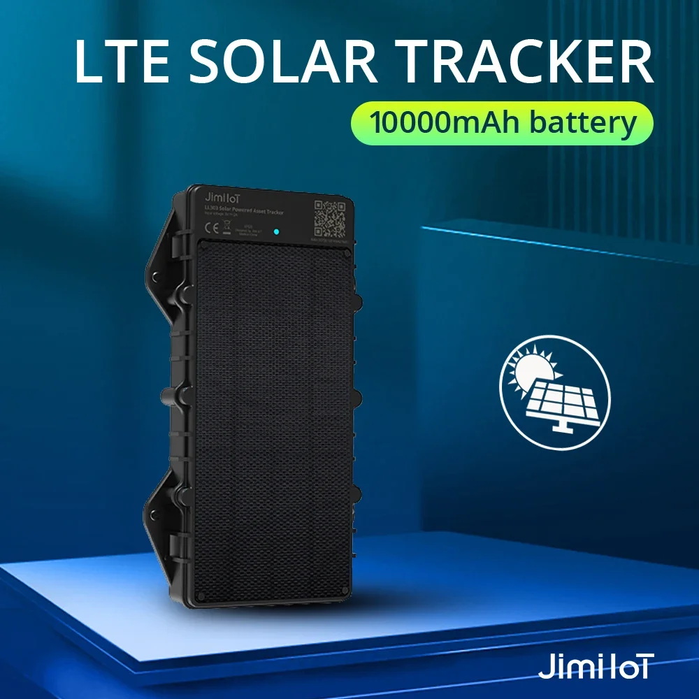 JIMIIOT-LL303-Solar-Gps-Tracker-Voor-4G-Auto-Tag-Rastreador-Waterproof ...