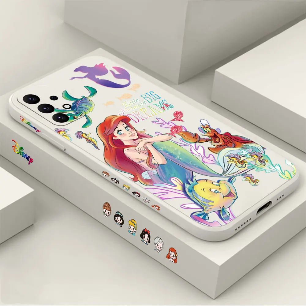 Disney-Princess-Ariel-Phone-Case-For-Samsung-A91-A81-A73-A72-A71-A53 ...