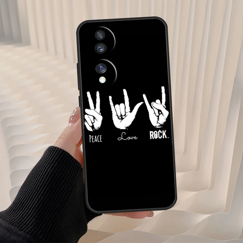 Punk Rock Protective Phone Case Cover for Honor 10 (15685)