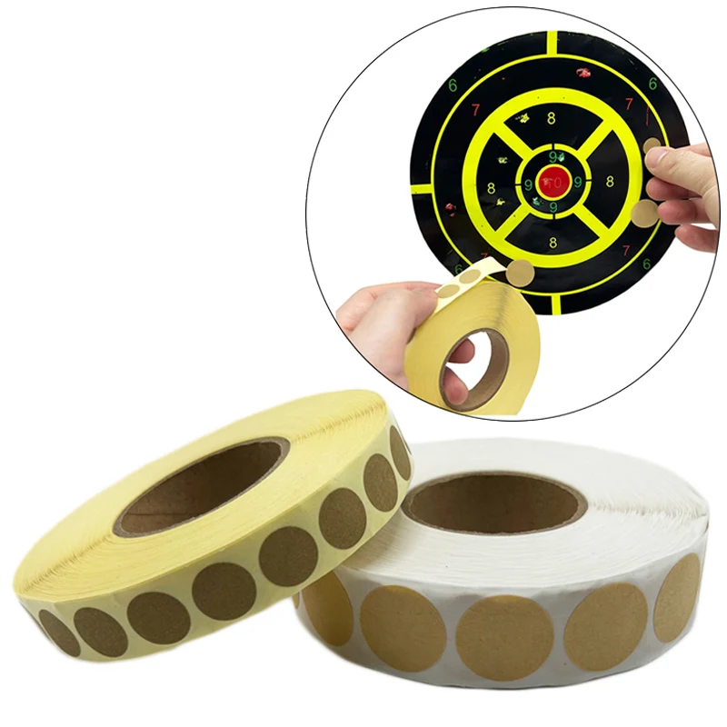 Shootingfor-Target-Shooting-Plasters-Sticker-Bullseye-Bore-Brown-bege ...
