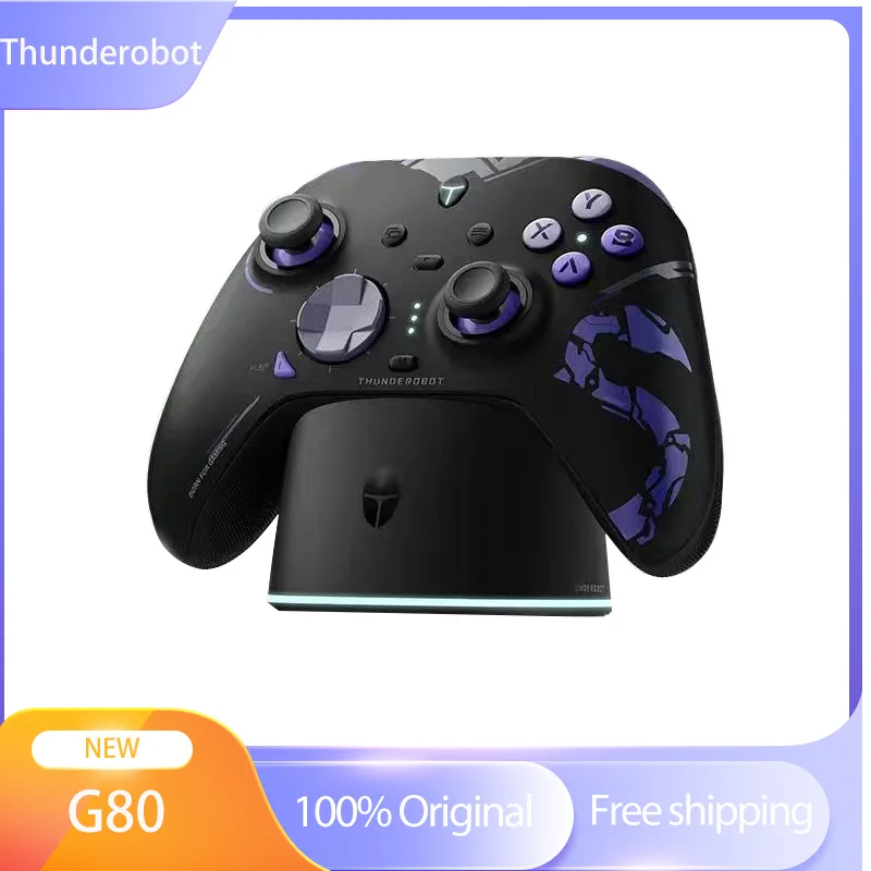 Thunderobot-G80-Elite-Wireless-Game-Controller-Wired-2-4G-Bluetooth-RGB ...