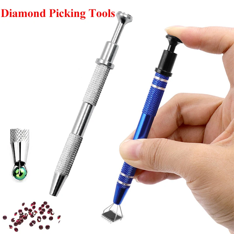 Nouvel arrivage d'outils de peinture diamant à faire soi même, outils de ramassage, 4 griffes ...