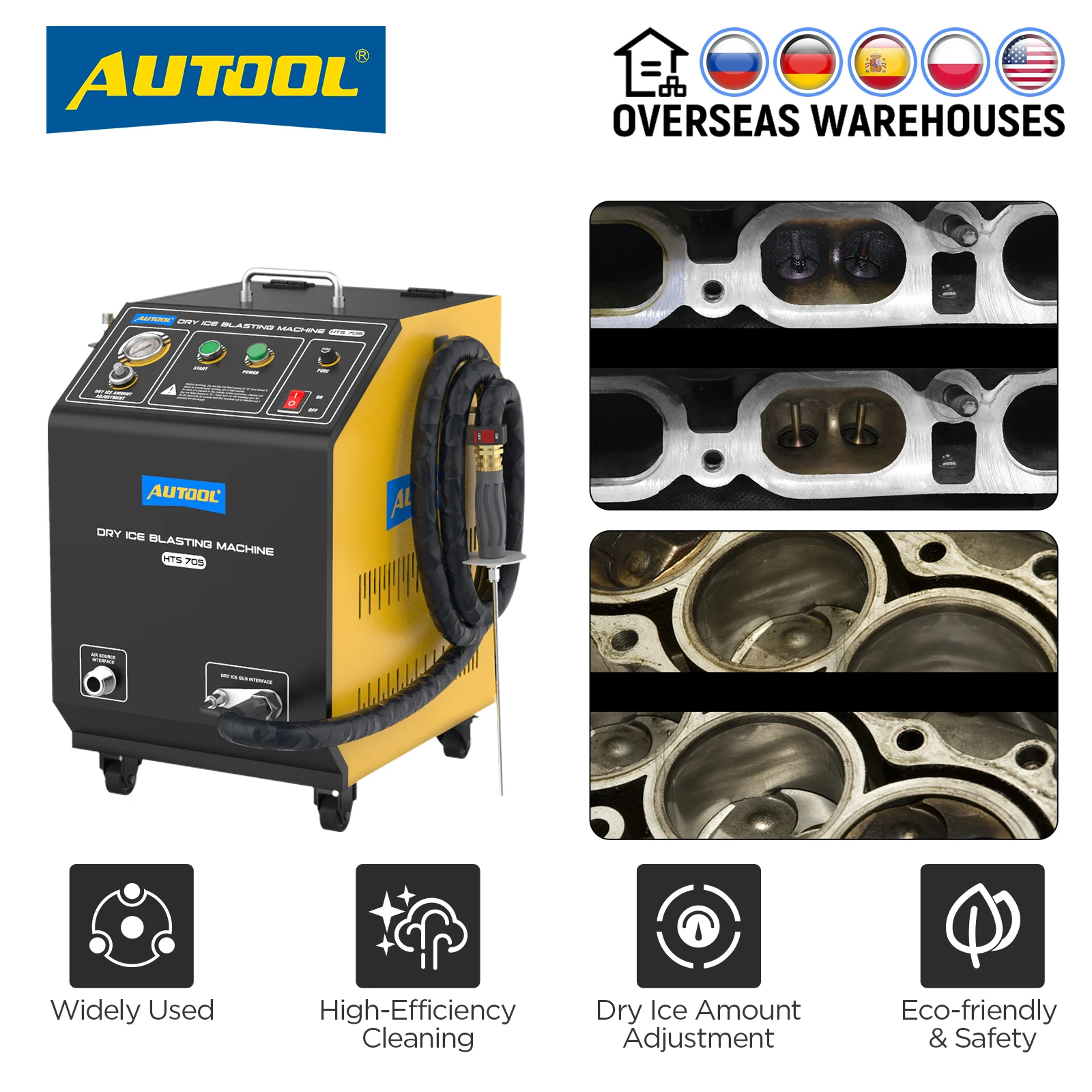 AUTOOL-HTS705-Dry-Ice-Blast-Cleaning-Machine-Carbon-Cleaner-for ...